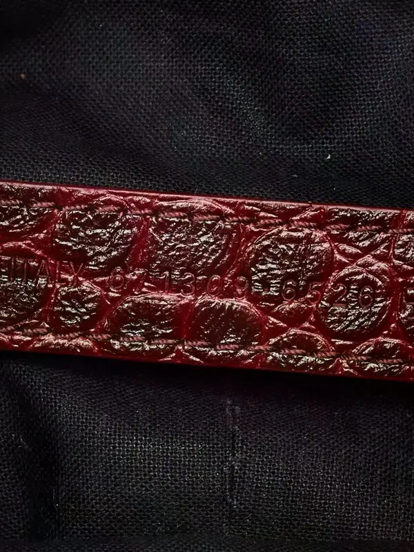 Balenciaga Le Cagole Croc-embossed Shoulder Bag