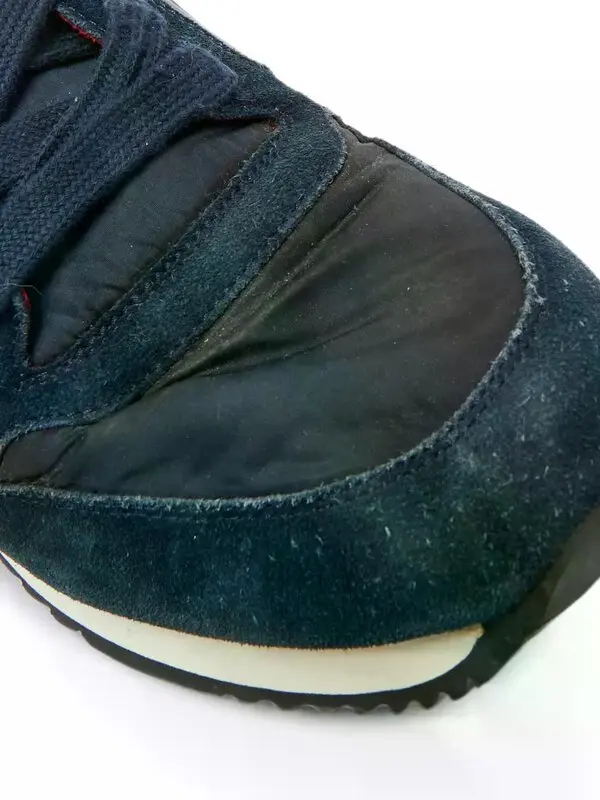 Prada Paneled Lace-up Low-top Sneakers