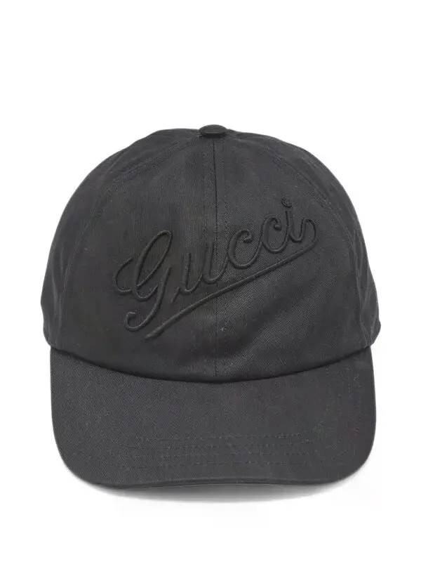 Gucci Logo Embroidered Baseball Cap