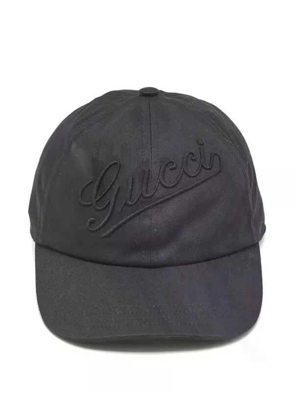 Gucci Logo Embroidered Baseball Cap