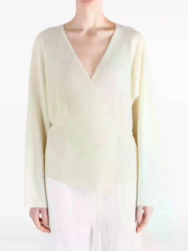 TAIGA TAKAHASHI Samue Wrap-style Cardigan