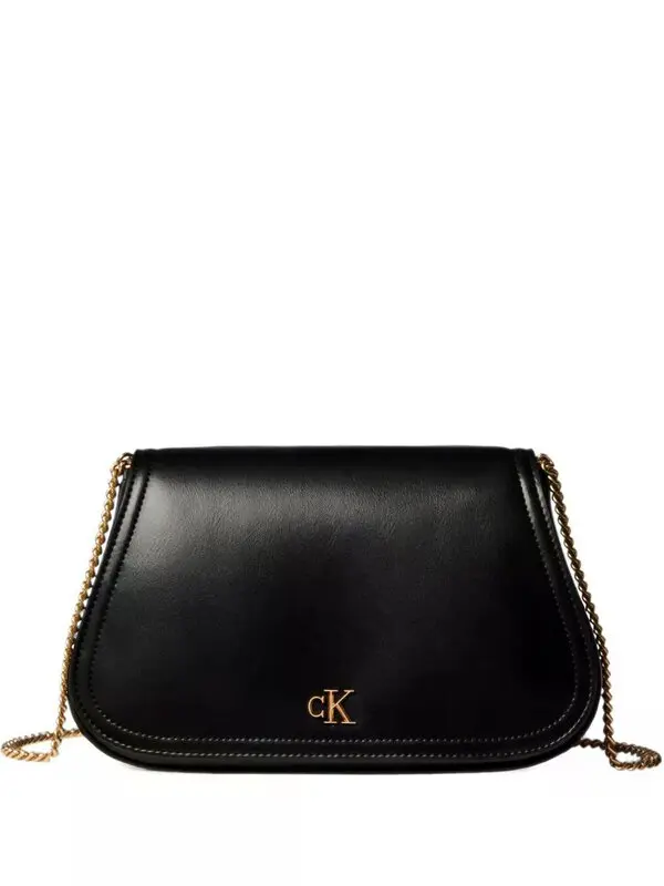 Calvin Klein Logo-plaque Chain-link Shoulder Bag