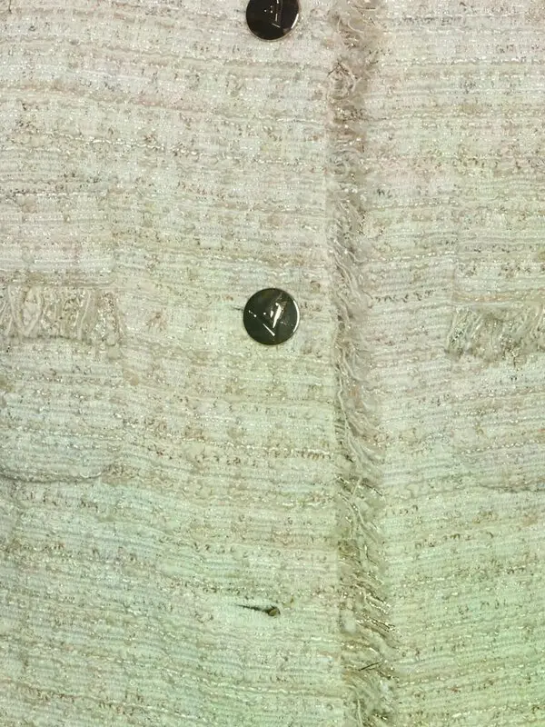 VERONICA VIRTA Tweed Button-front Jacket