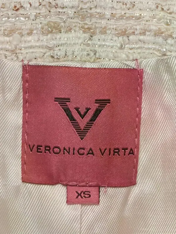 VERONICA VIRTA Tweed Button-front Jacket