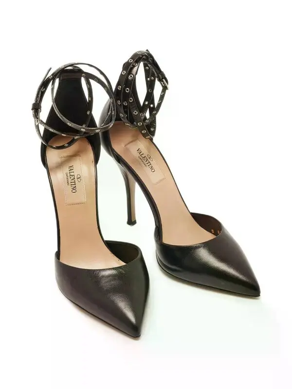 Valentino Garavani Rockstud Embellished Stiletto Pumps