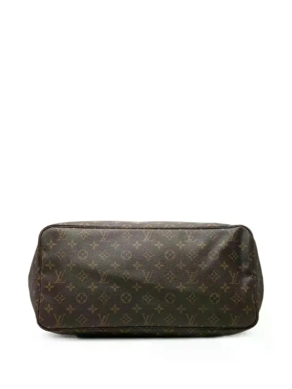 LOUIS VUITTON Monogram Neverfull Gm Tote Bag - Brown