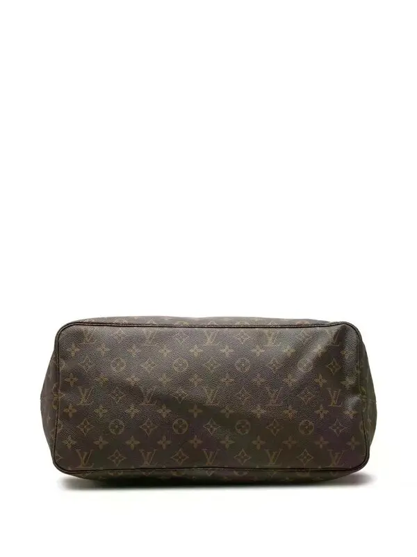 LOUIS VUITTON Monogram Neverfull Gm Tote Bag - Brown