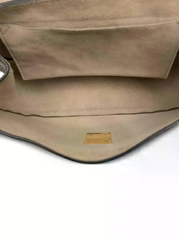Chloé 2016 Small Grained Calfskin Drew Crossbody Bag - Brown