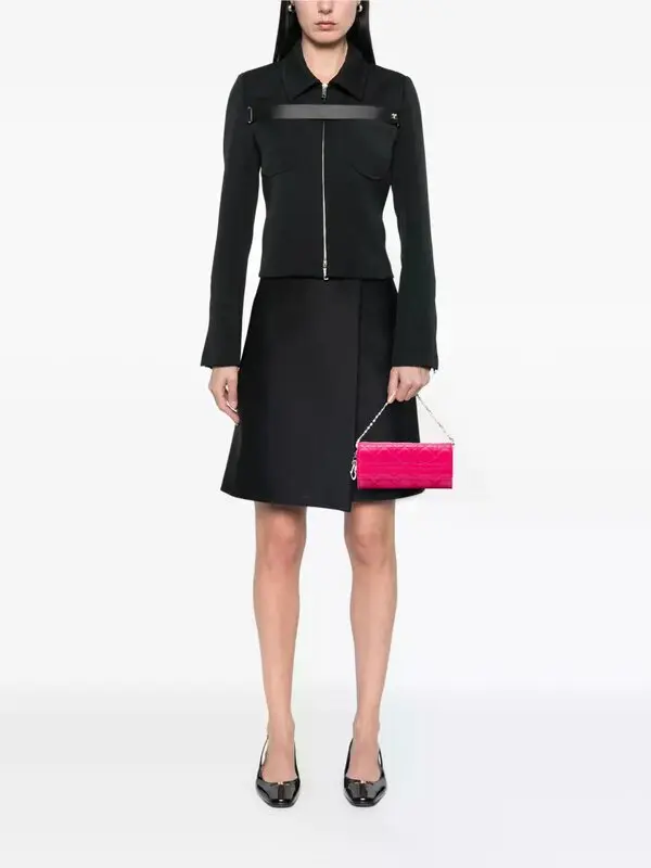 Dior Lambskin Cannage Lady Wallet On Chain Handbag