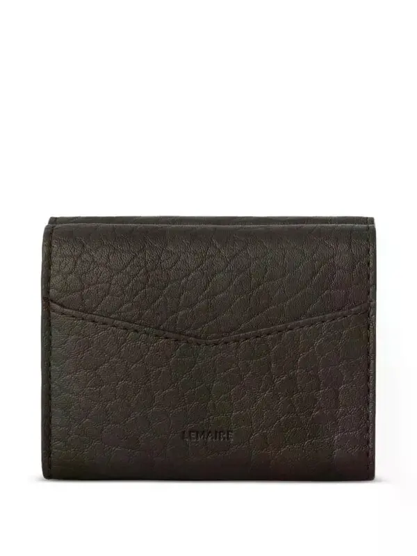LEMAIRE Gear Tri-fold Wallet In Bubble Lambskin