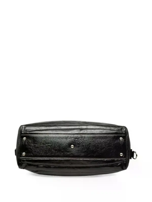 Gucci Medium Calfskin Dialux Snow Glam Boston Bag