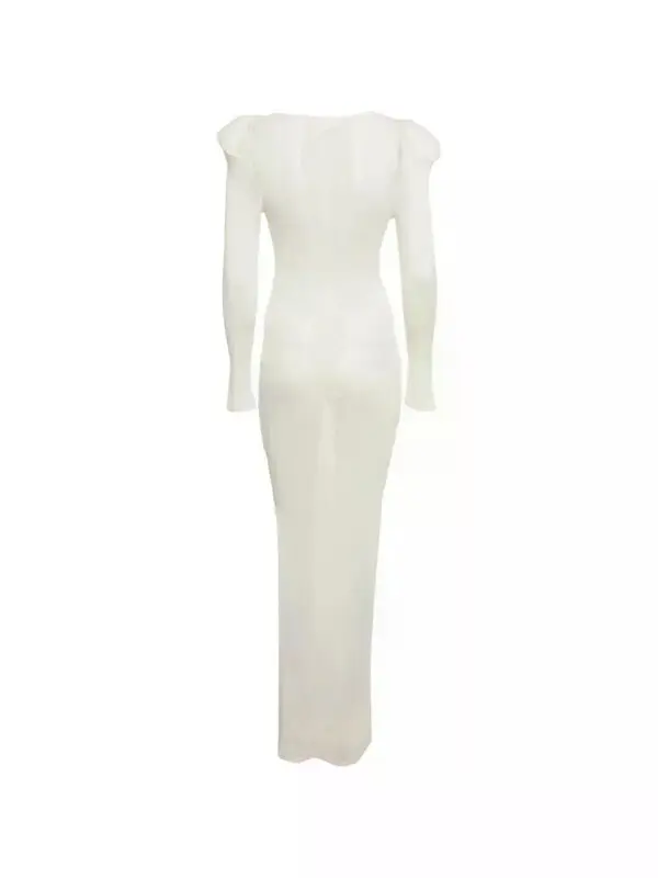 BRONX AND BRONCO Daphne Cutout Knit Maxi Dress
