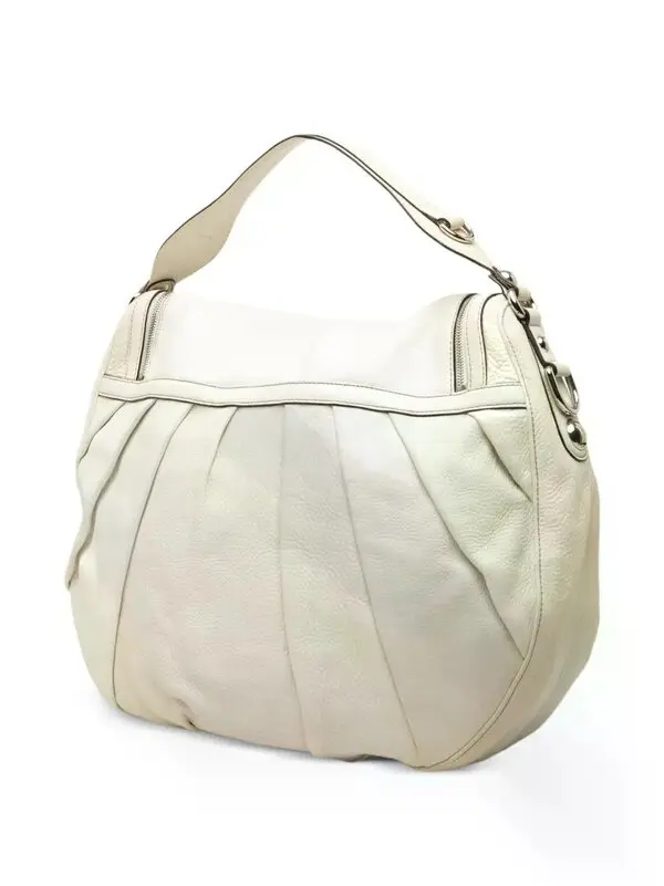 Gucci Calfskin Icon Bit Satchel - White
