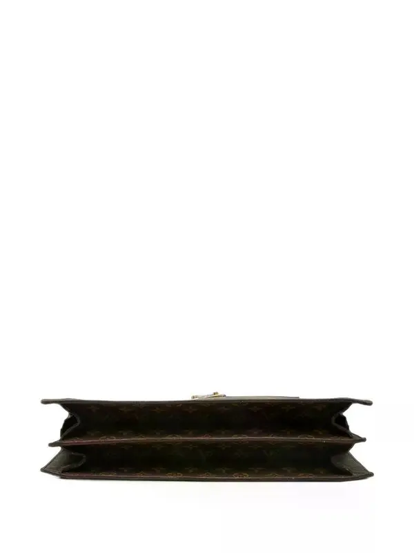 LOUIS VUITTON 1983 Monogram Serviette Fermoir Business Bag