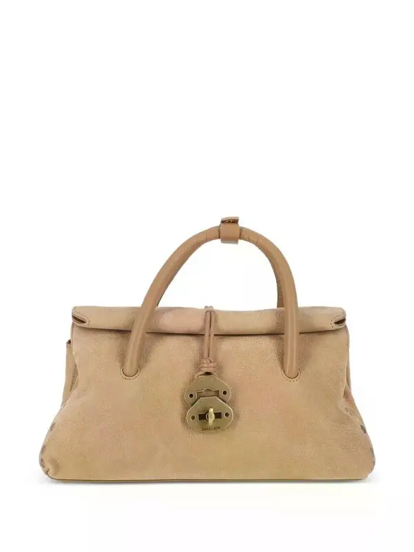 ZANELLATO Small Dotta Jones Shoulder Bag - Neutrals