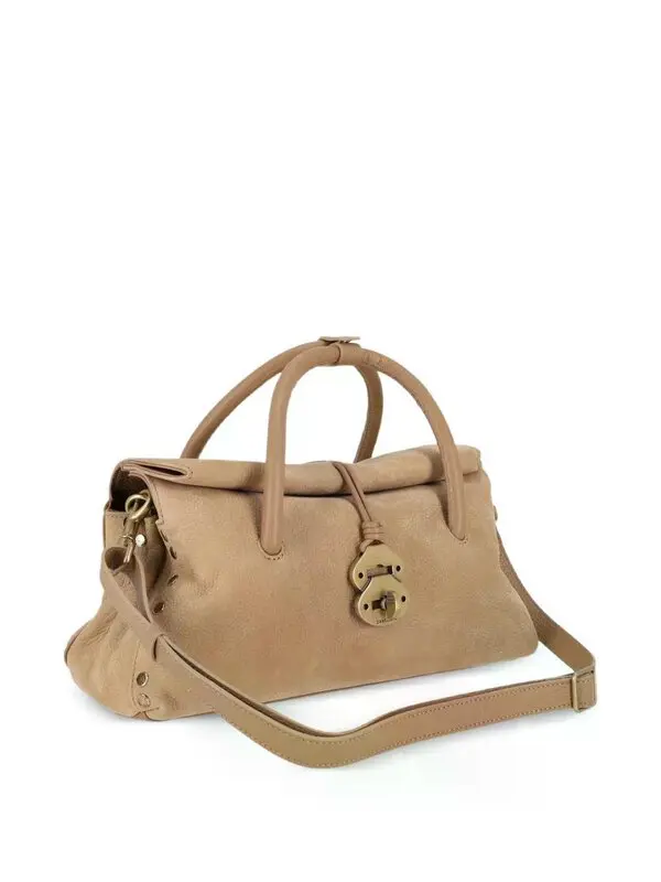 ZANELLATO Small Dotta Jones Shoulder Bag - Neutrals