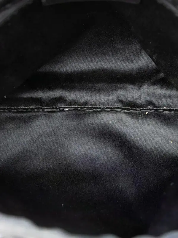 Saint Laurent Small Denim Monogram Kahala Tote Bag - Black