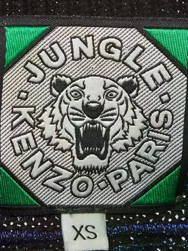 Kenzo Tiger Embroidered Crew Neck Sweater