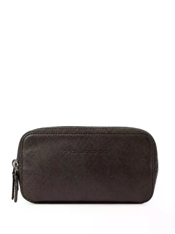 PIQUADRO Logo-debossed Zip-around Wallet