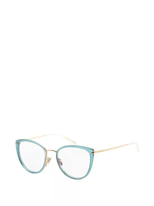 Pomellato Cat Eye Frame Eyeglasses - Blue