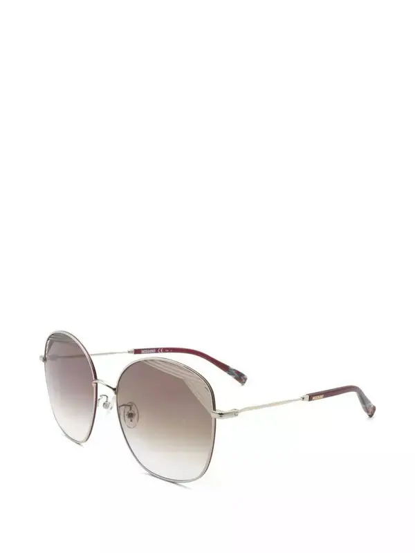 Missoni Round Frame Sunglasses