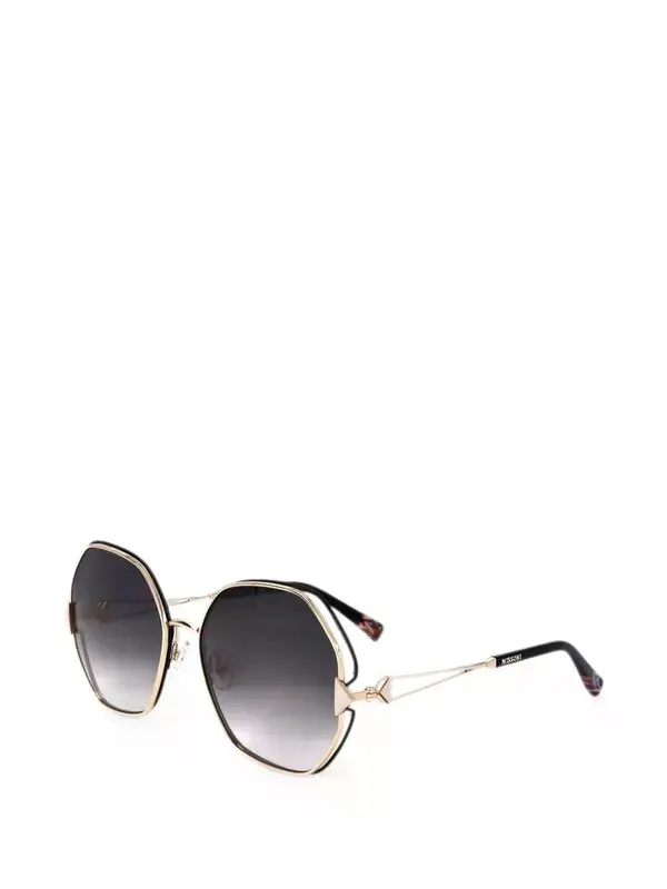 Missoni Geometric Frame Sunglasses