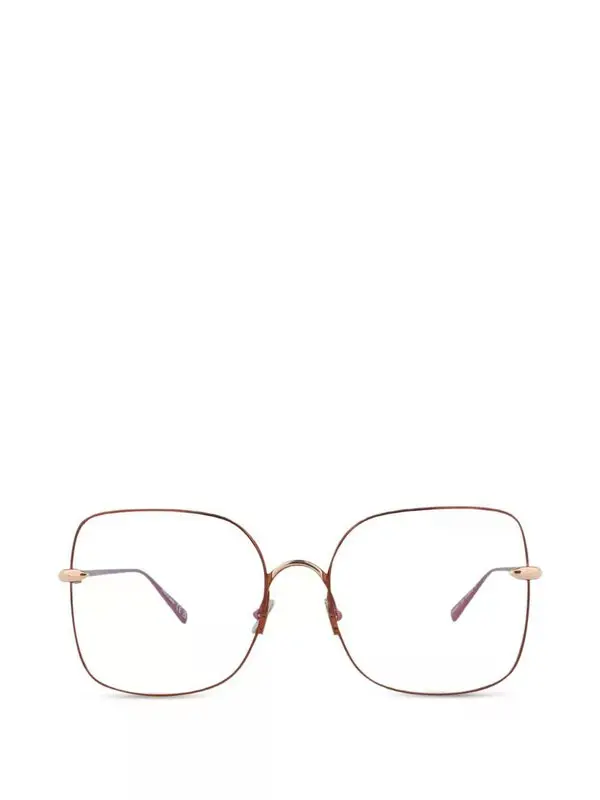 Pomellato Square Frame Eyeglasses - Brown