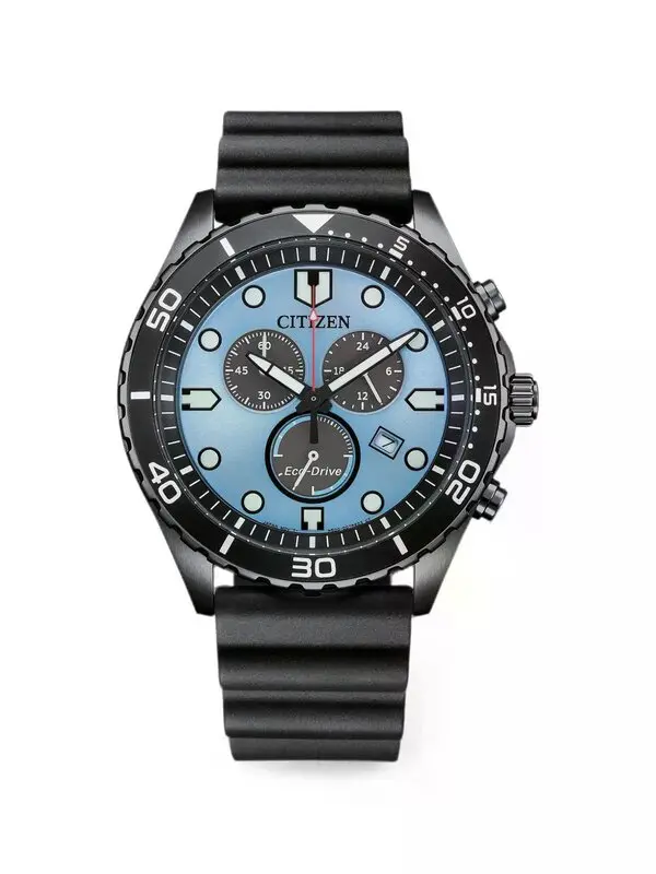 Citizen Sporty Aqua 43mm Chronograph Watch - Blue