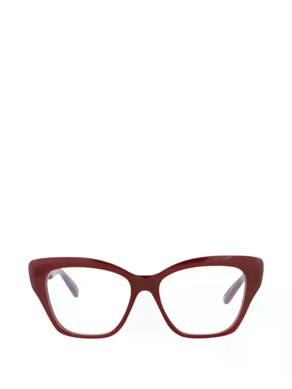 Pomellato Cat Eye Frame Eyeglasses - Red