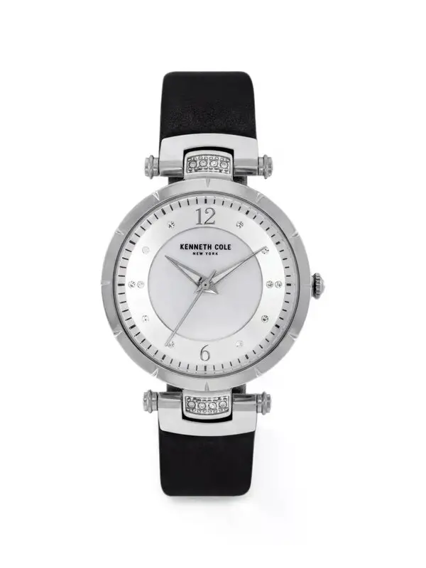 KENNETH COLE Crystal-embellished 34mm Watch