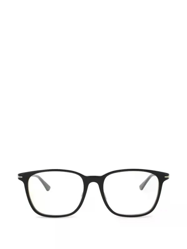 Montblanc Square-frame Glasses - Black