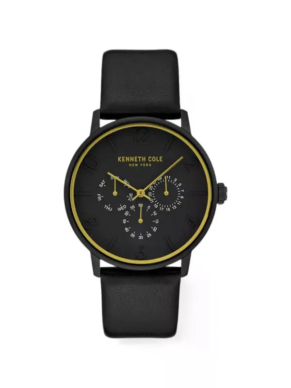 KENNETH COLE New York Leather 42mm Watch