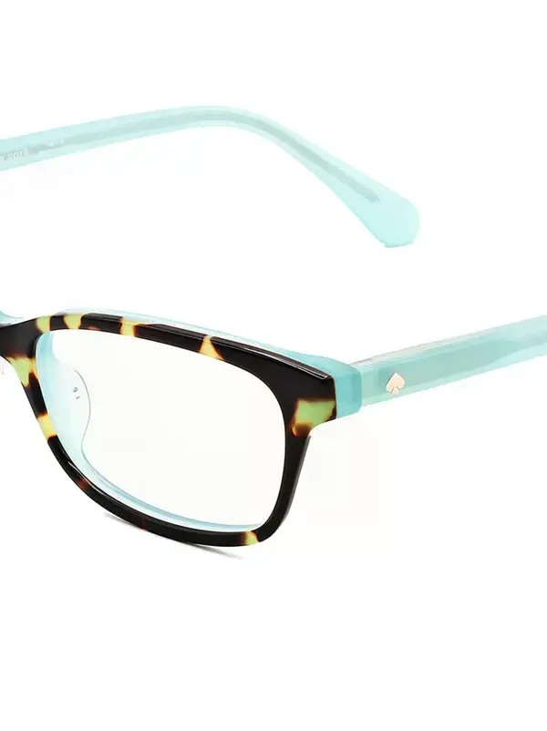 Kate Spade New York Tortoiseshell-effect Rectangle-frame Glasses