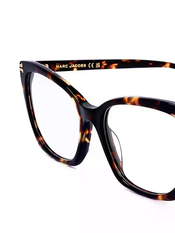 Marc Jacobs Tortoiseshell-effect Cat-eye Glasses