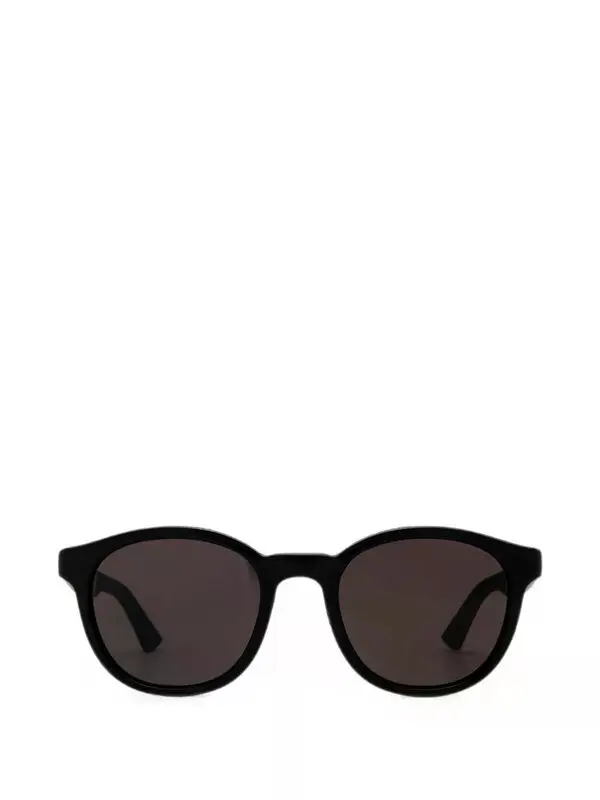 Montblanc Round-frame Sunglasses - Black