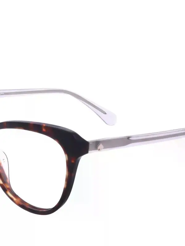 Kate Spade New York Tortoiseshell Cat-eye Eyeglasses - Brown