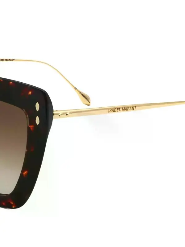 Isabel Marant Tortoiseshell-effect Square Frame Sunglasses