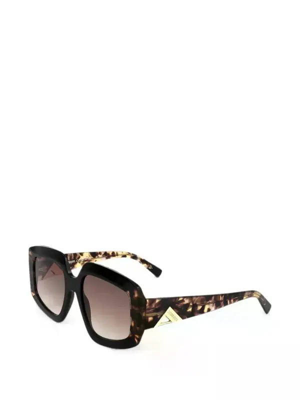 Missoni Geometric-frame Tortoiseshell Sunglasses