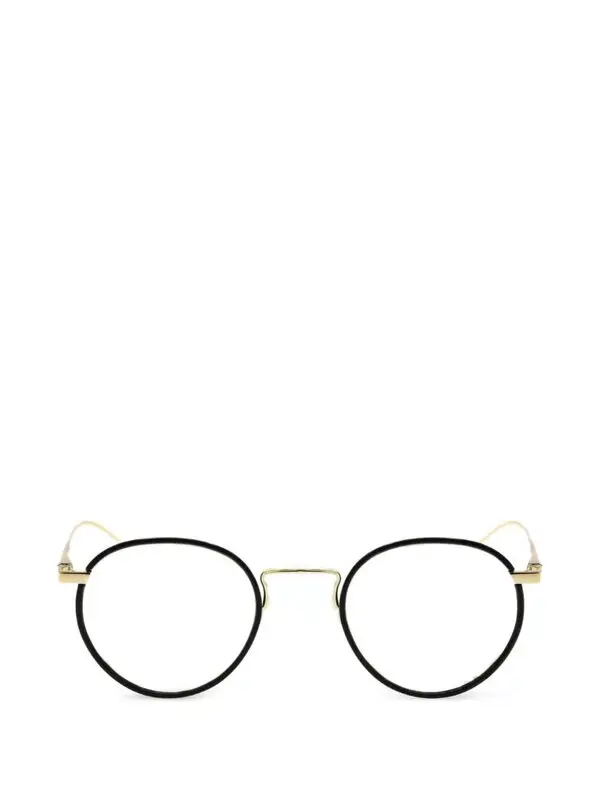 Rag & Bone Round Frame Eyeglasses - Black