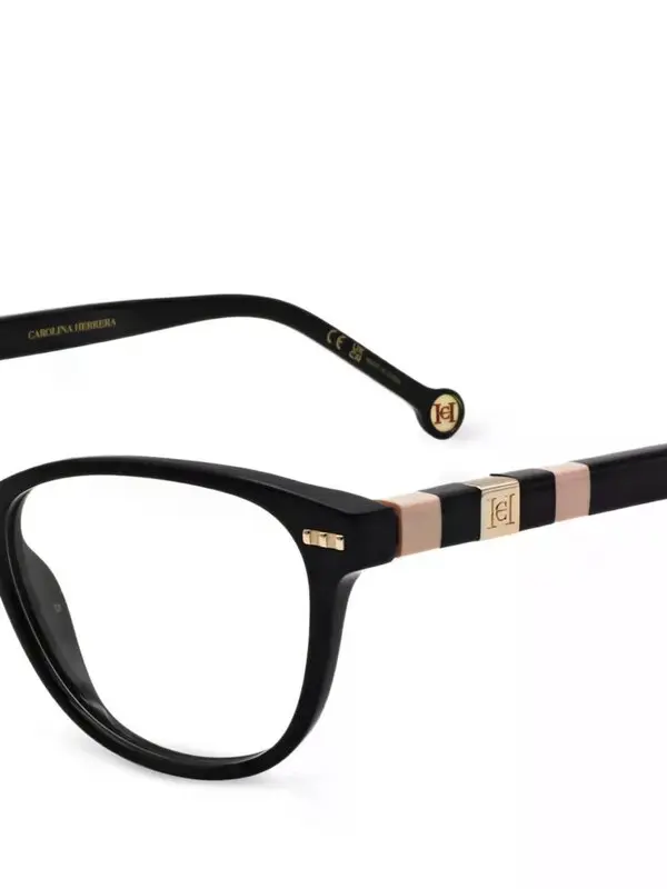 Carolina Herrera Cat-eye Frame Eyeglasses - Black