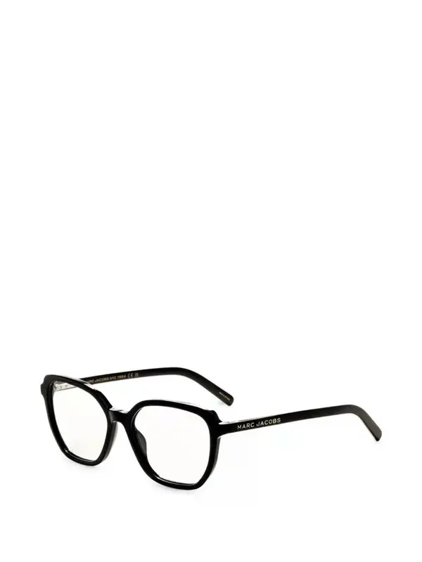 Marc Jacobs Geometric Frame Eyeglasses - Black