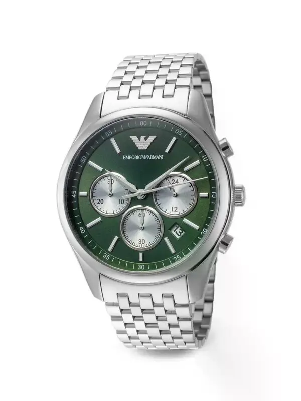 Emporio Armani Classic Chronograph 41mm Watch - Green