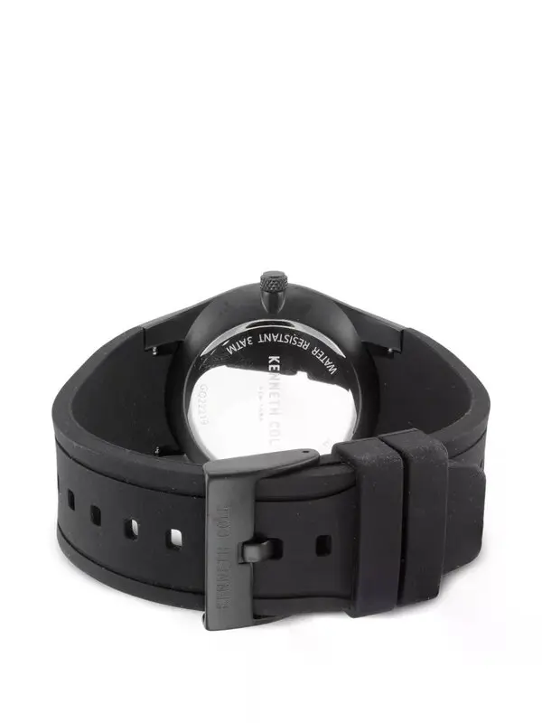 KENNETH COLE Chronograph Watch With Rubber Strap