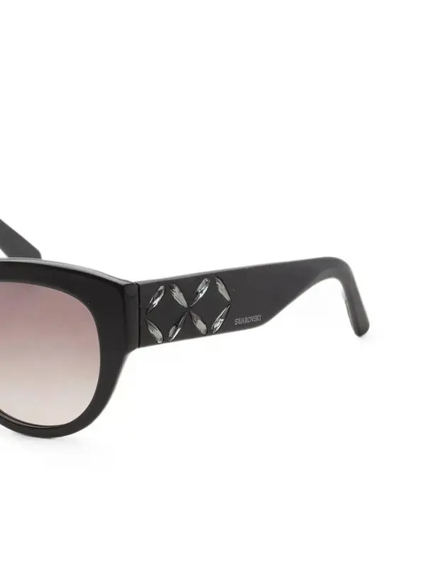 SWAROVSKI Cat-eye Frame Sunglasses With Embellished Arms