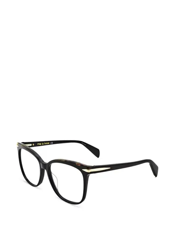 Rag & Bone Cat Eye Frame Eyeglasses - Brown