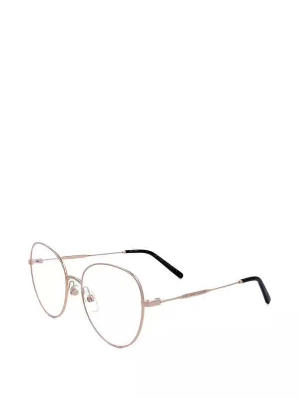 Marc Jacobs Geometric Frame Eyeglasses - Gold