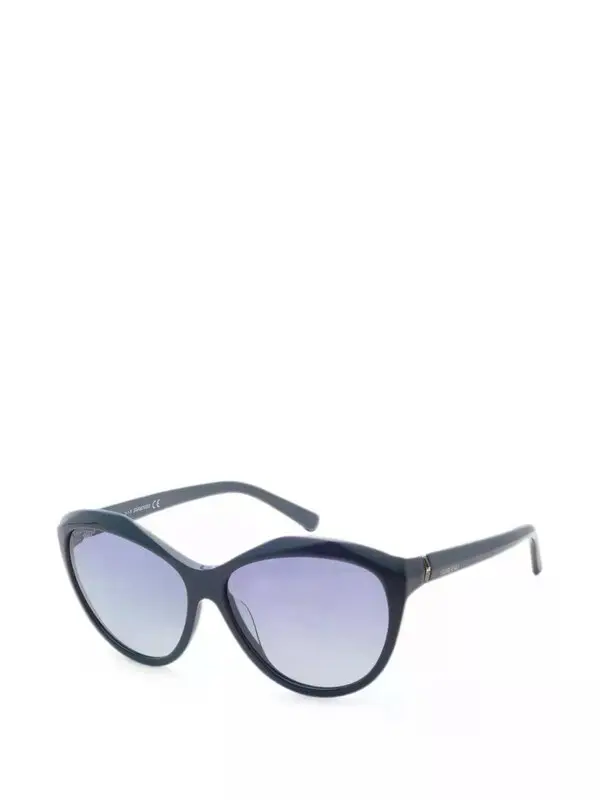 SWAROVSKI Geometric Frame Sunglasses