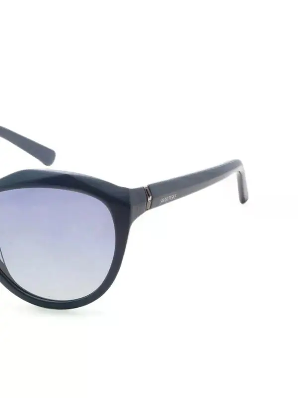 SWAROVSKI Geometric Frame Sunglasses