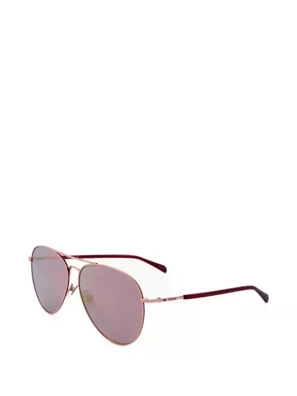 Fossil Pilot-frame Sunglasses - Pink