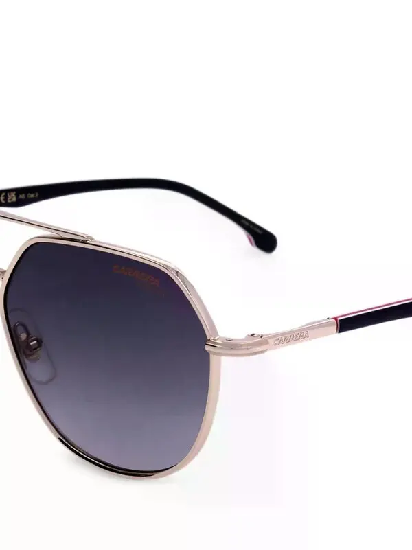Carrera Eyewear Geometric Frame Sunglasses With Tone Accents